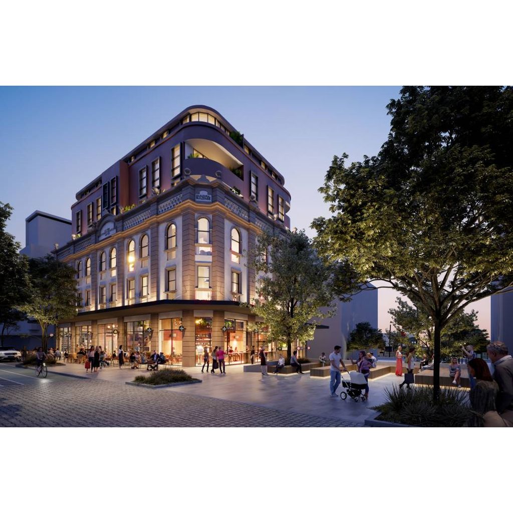 Proposed apartment block with 'high-end retail' up for sale