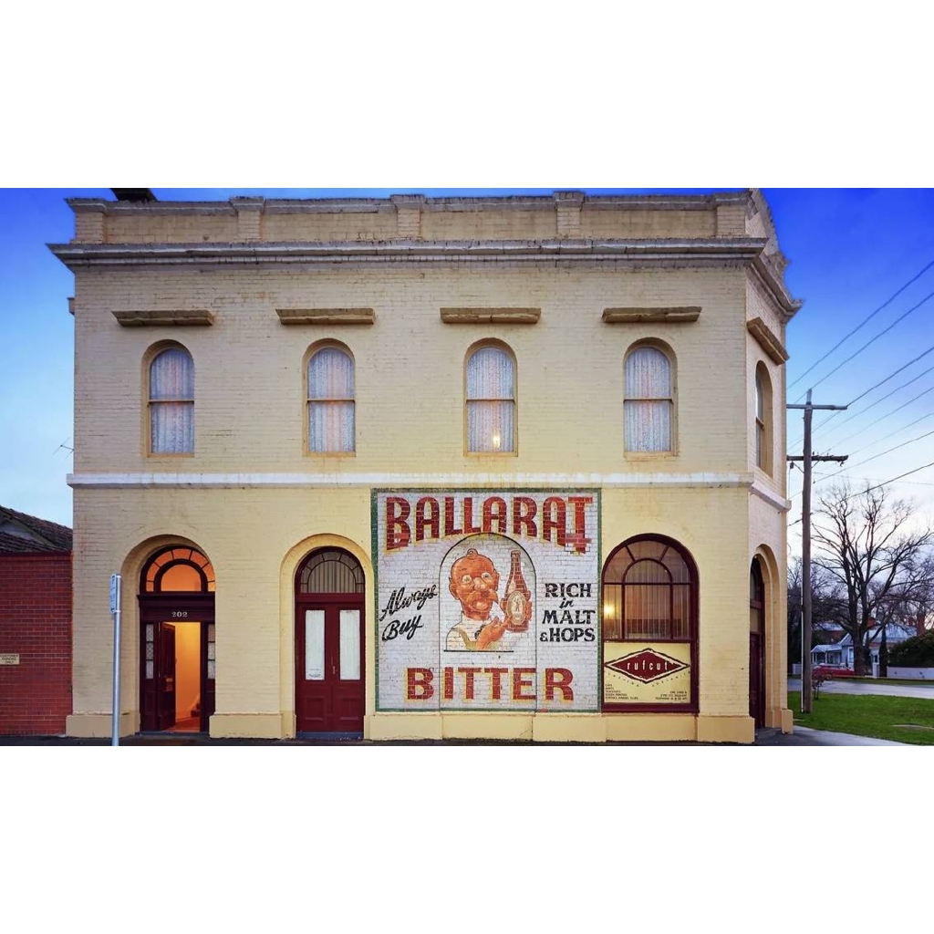Iconic building comes with a famous Ballarat mascot