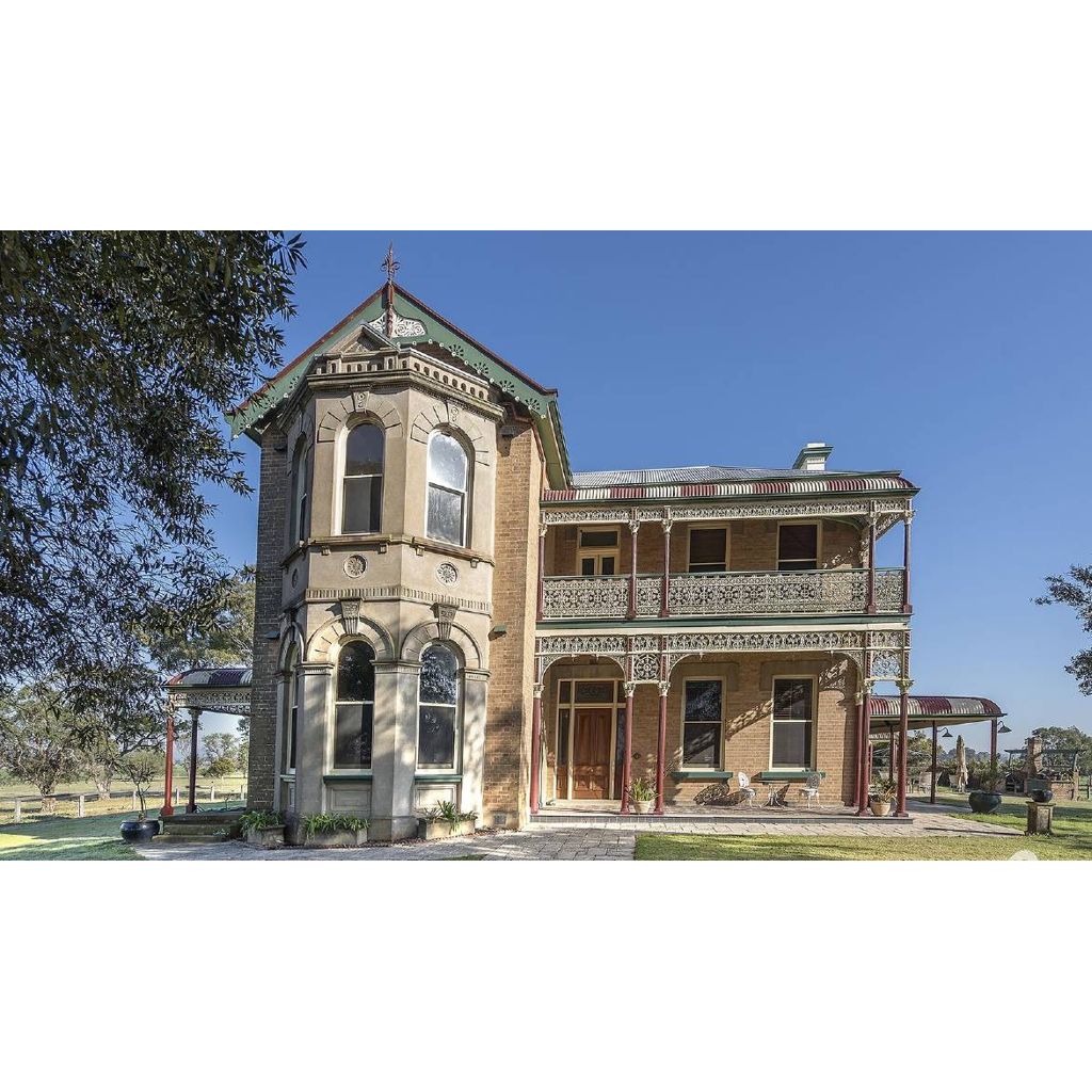 Victorian-era mansion on 141 acres listed in Singleton