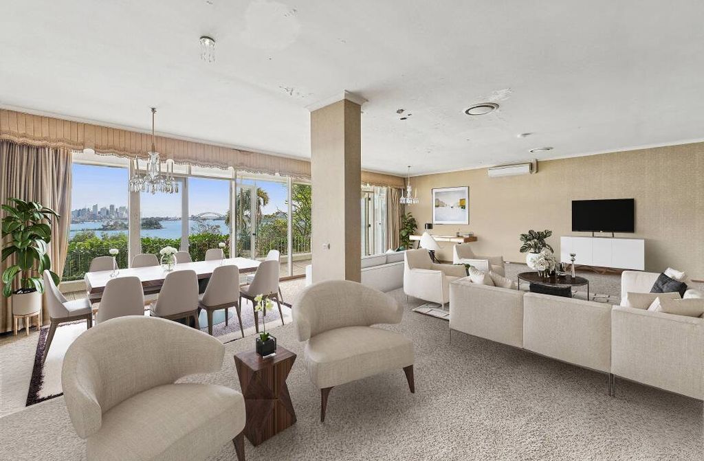 Two houses just sold for a total of $110 million. One is a $55 million ...