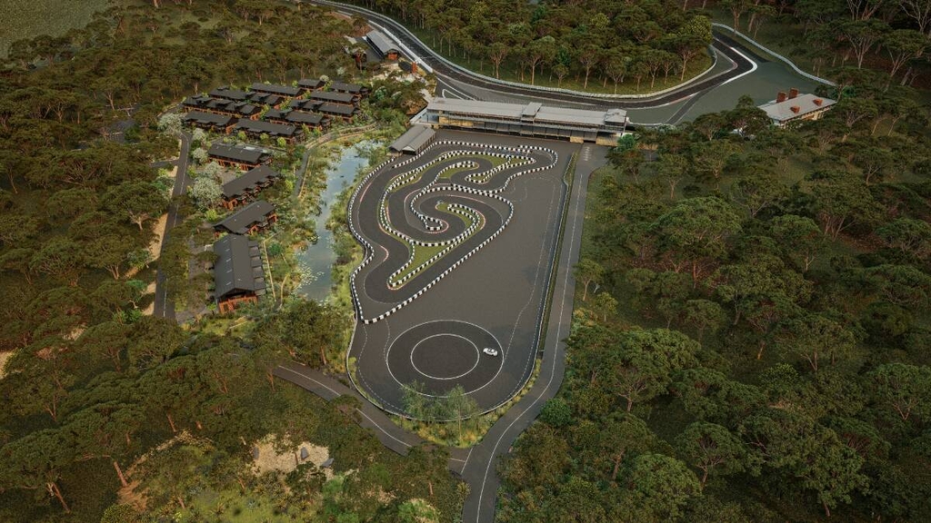 Life in the fast land as Australia's first private racetrack housing estate