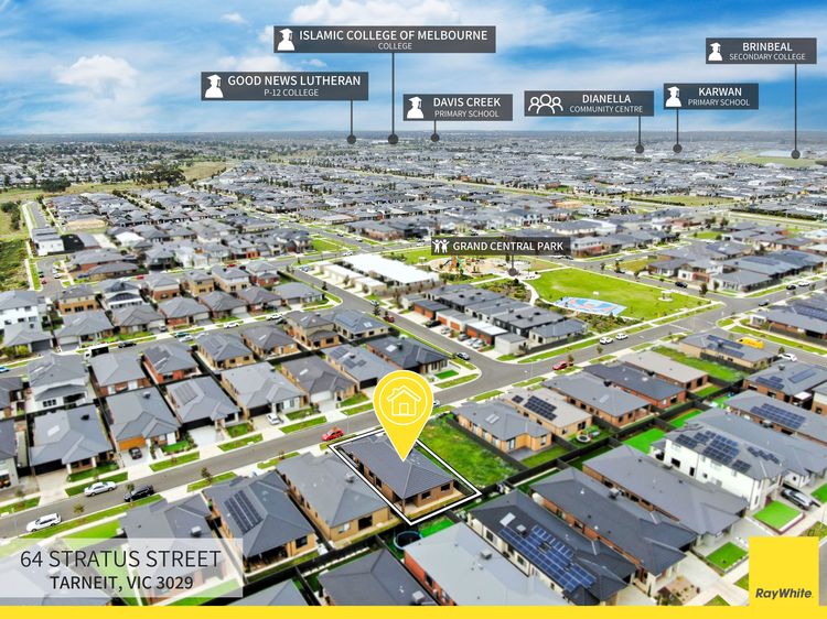 Sold 64 Stratus Street, Tarneit, VIC 3029 for $646,000 on 24 Jun, 2024
